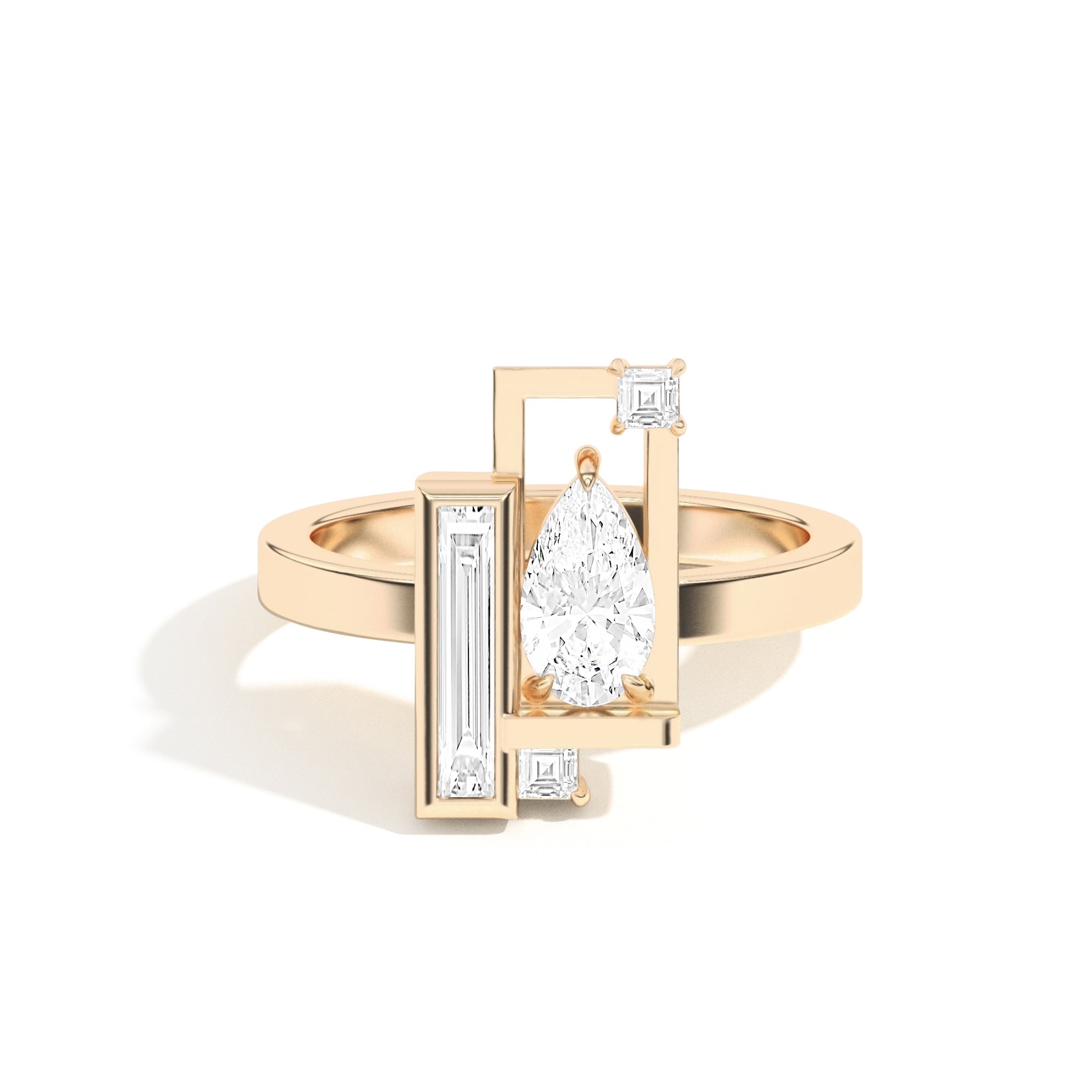 Scarpa Olivetti Frame Rings – Shahla Karimi