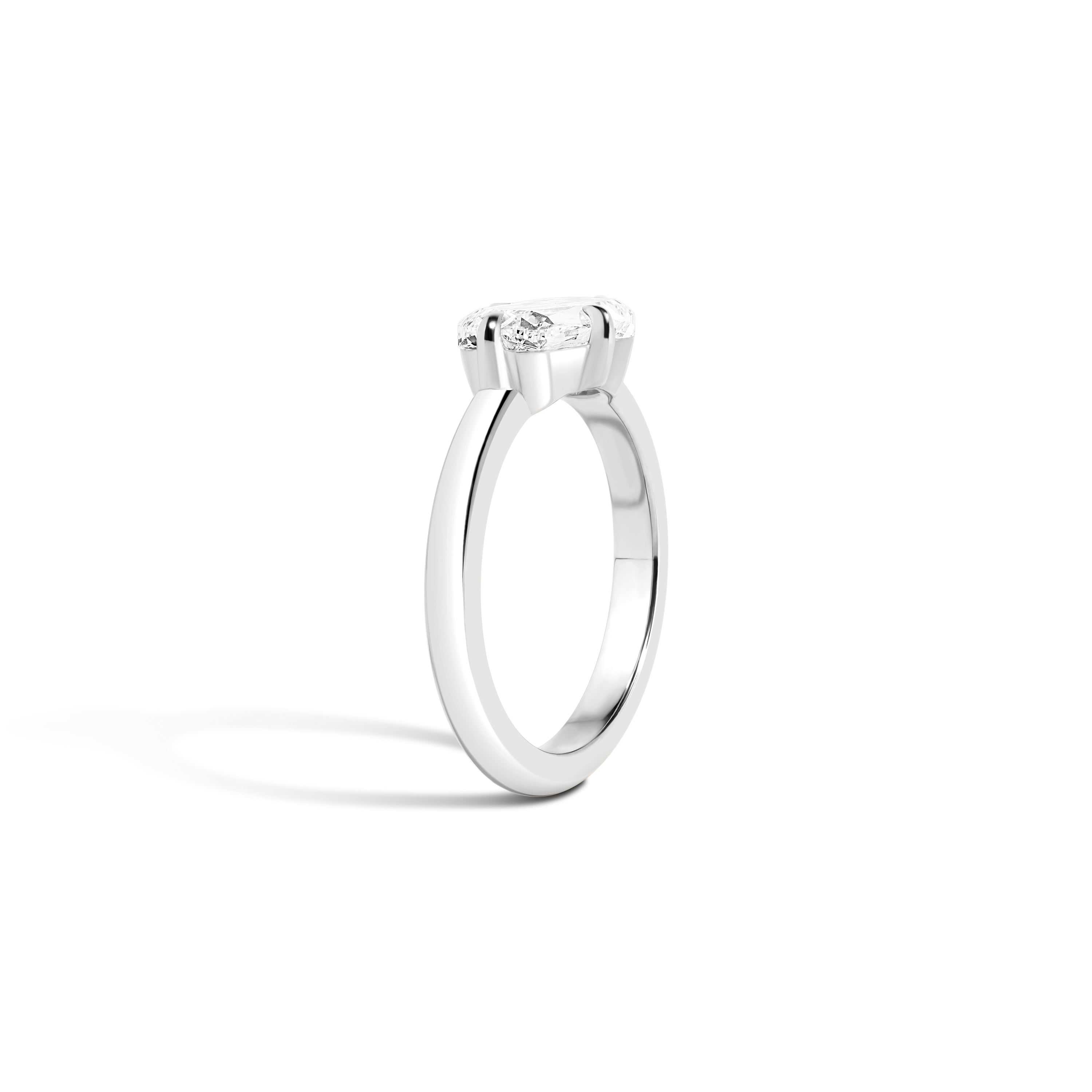 East-West Step Cut Octagon Ring – Shahla Karimi