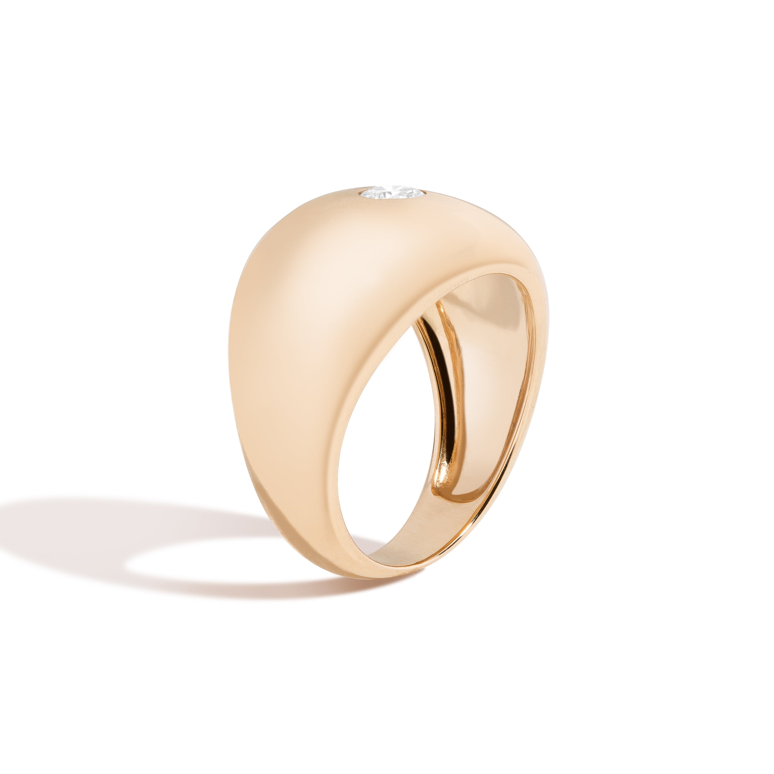 XL Bombe Ring with Brilliant Diamond – Shahla Karimi