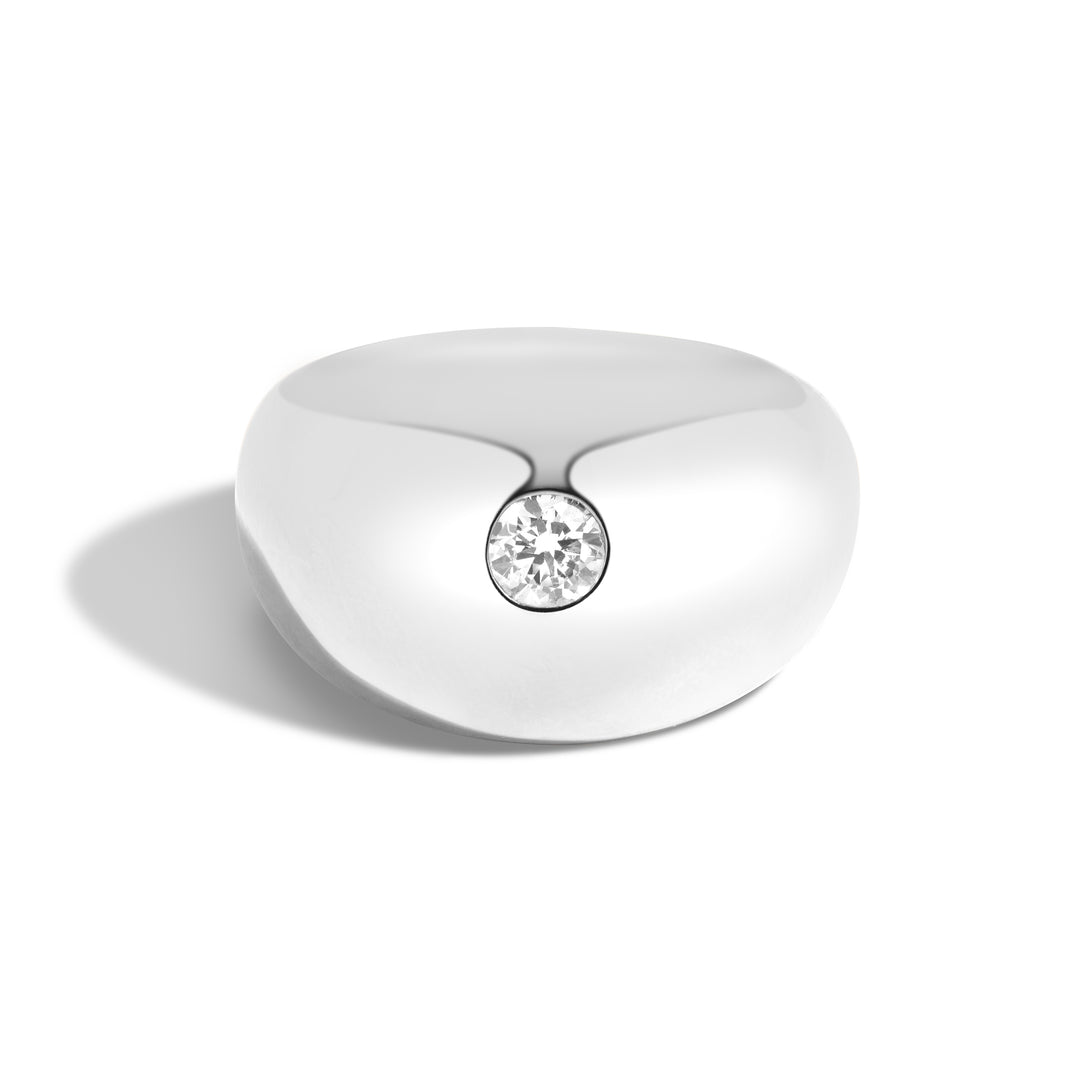 XL Bombe Ring with Brilliant Diamond – Shahla Karimi